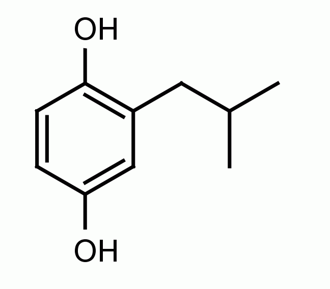 2-Isobutylbenzene-1,4-diol