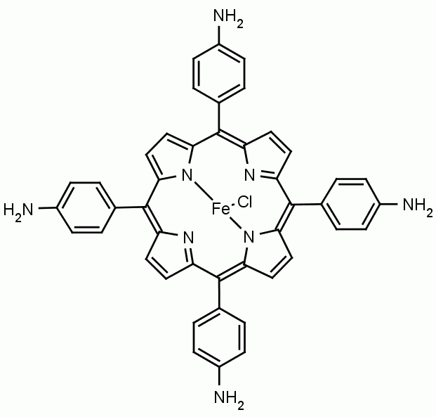 Fe(III) meso-Tetra (p-aminophenyl) Porphine Chloride