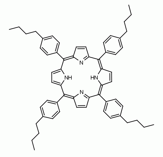 meso-Tetra (4-n-butylphenyl) Porphine