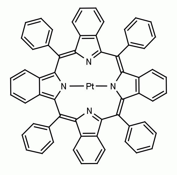 Pt(II) meso-Tetraphenyl Tetrabenzoporphine